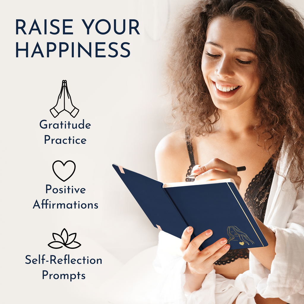 RYVE Daily Journal for Women: 6-Month Guided Gratitude Journal for Wom