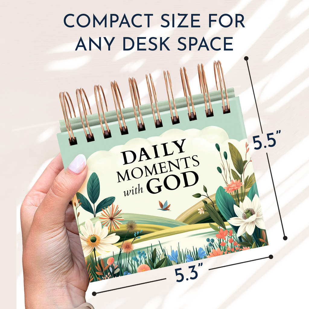 DEVOTA Inspirational Desk Calendar with Prayers, Blessings and Devotio ...