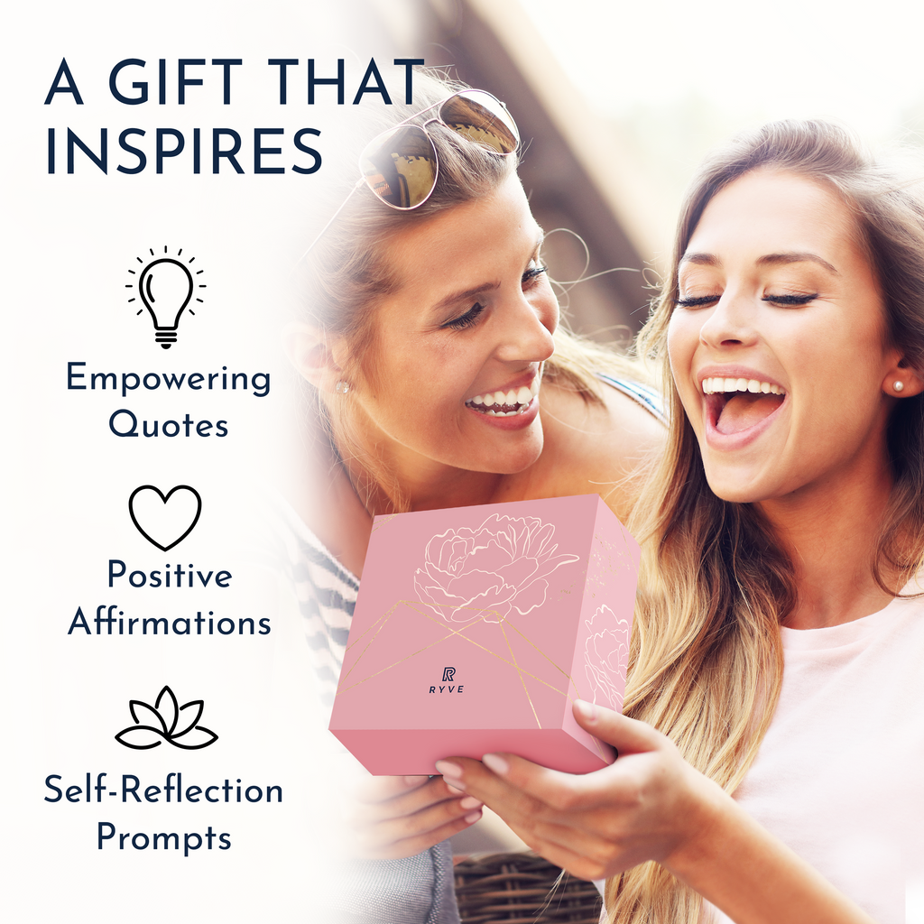 RYVE Motivational Calendar - Daily Flip Calendar with Inspirational Qu
