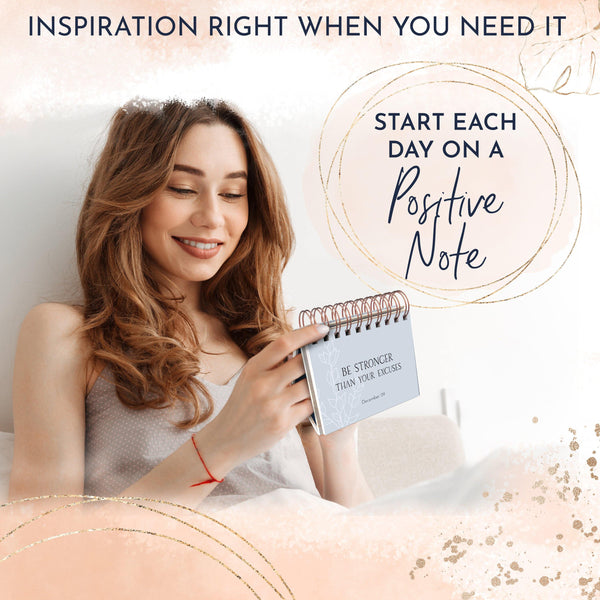 Motivational Desk Calendar (Red) – RYVE